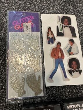Other | Michael Jackson Book Stickers Buttons Magazine Tapes Movies ...